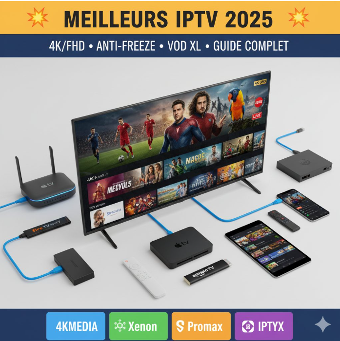 Les 5 meilleurs fournisseurs IPTV en 2025 (4K/FHD) | ABDULLAH JAMIL in ...